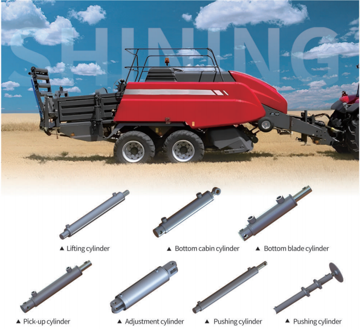 Hydraulic cylinder for square baler - Shining Hydraulic